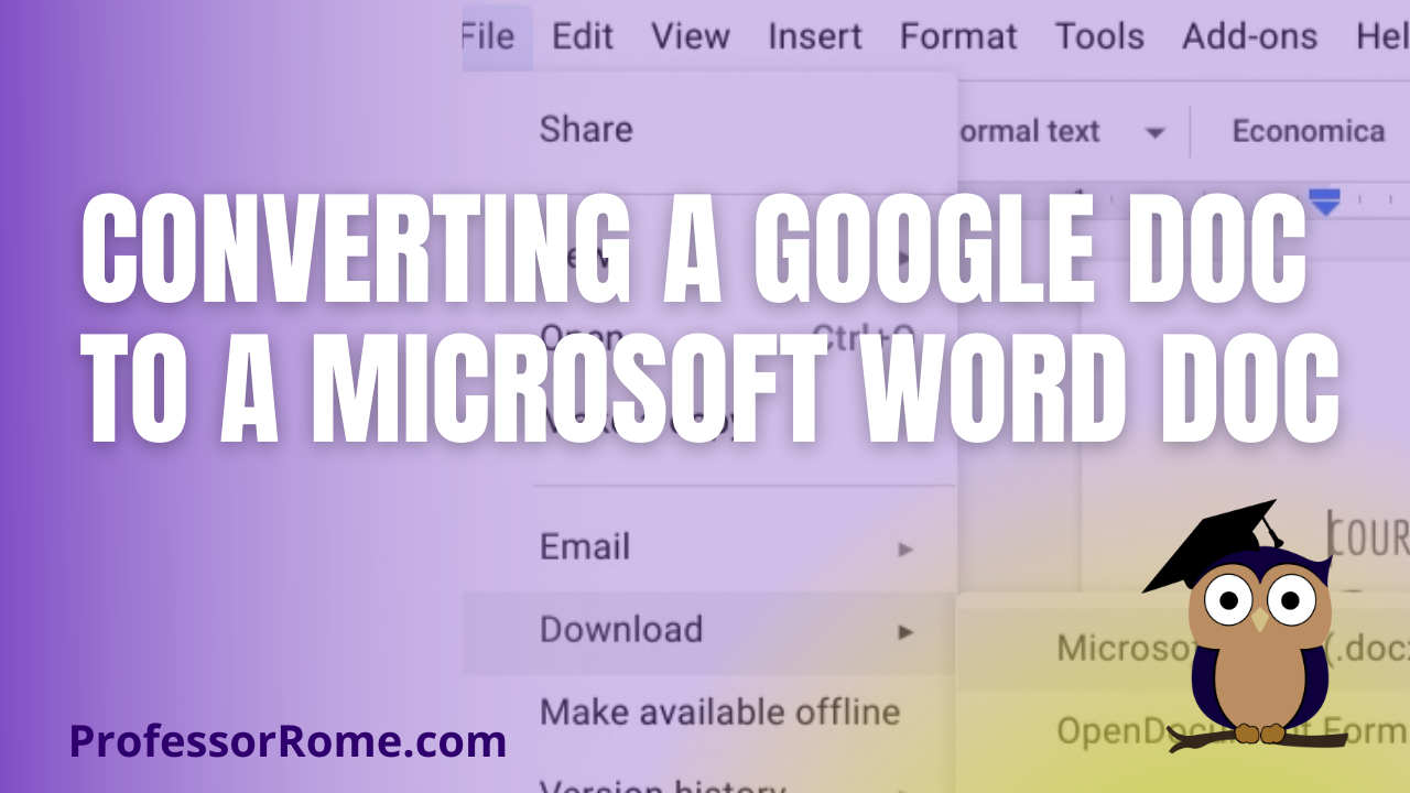 ProfessorRome.com | Learn How. Learn Now. Live Lectures.