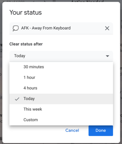 Customize Your Gmail Status | ProfessorRome.com